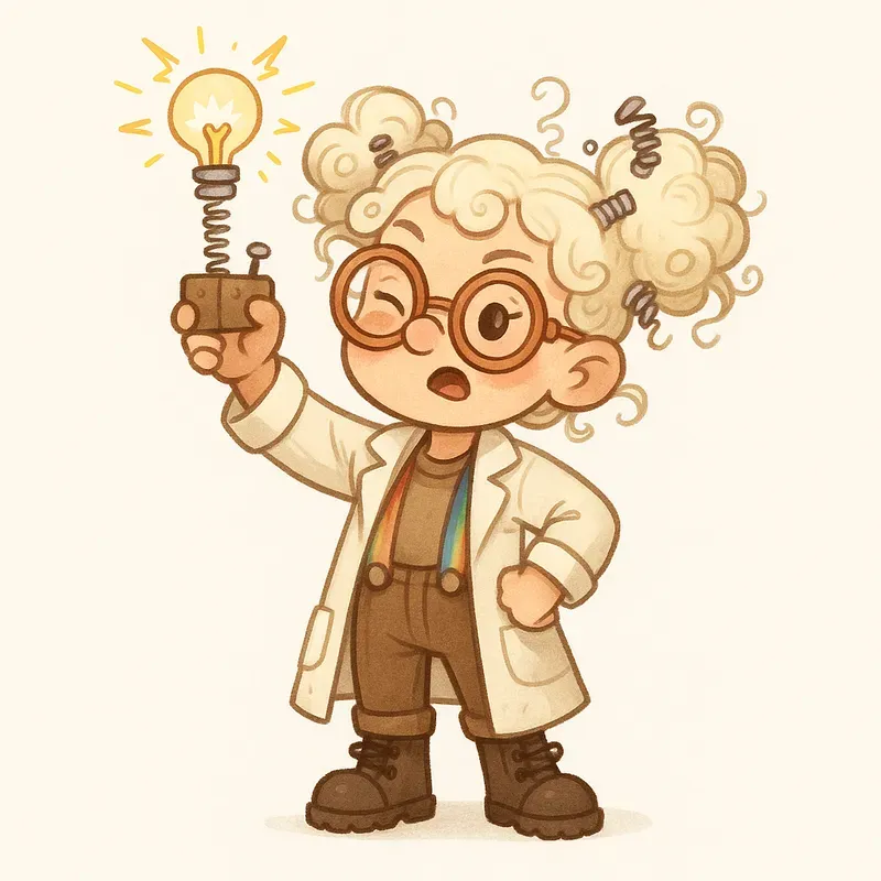 Whimsical Working Girl Cliparts ChatGPT Image Prompt | PromptBase