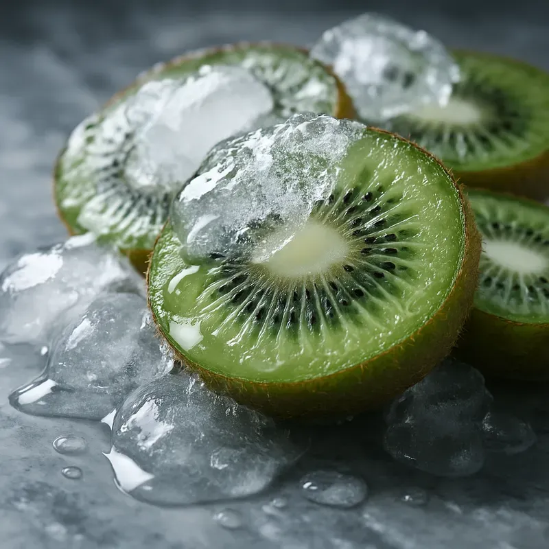 Hyper Realistic Melting Ice On Fruits ChatGPT Image Prompt | PromptBase