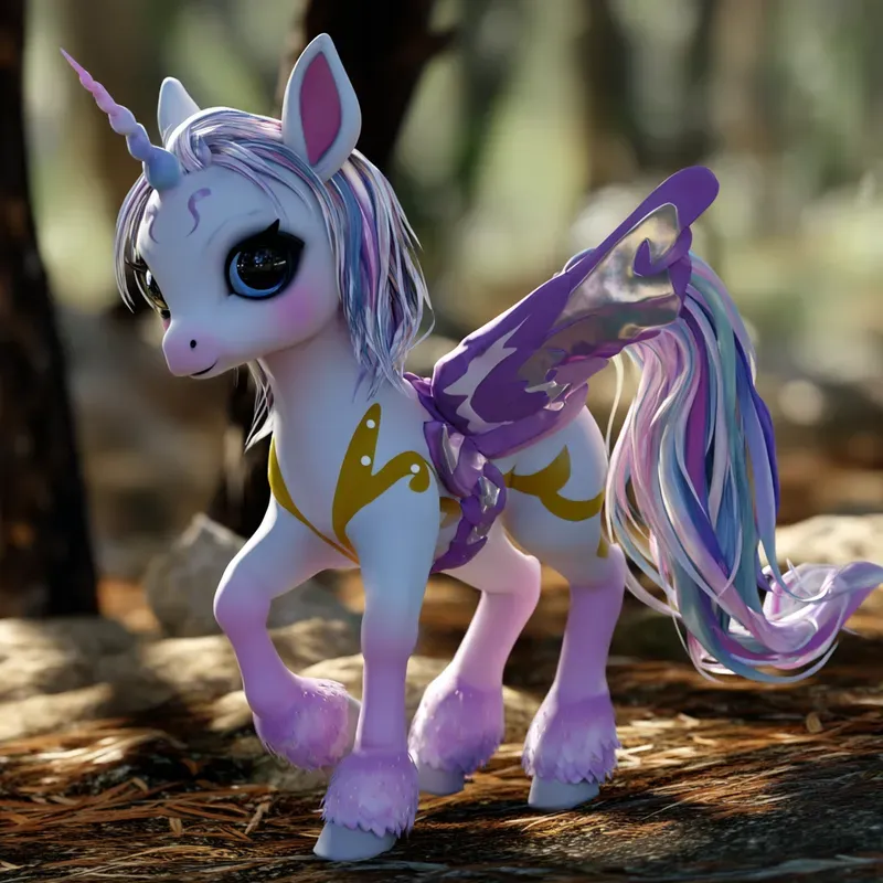 Cute 3D Chibi Fantasy Creature Game Asets Midjourney Prompt | PromptBase