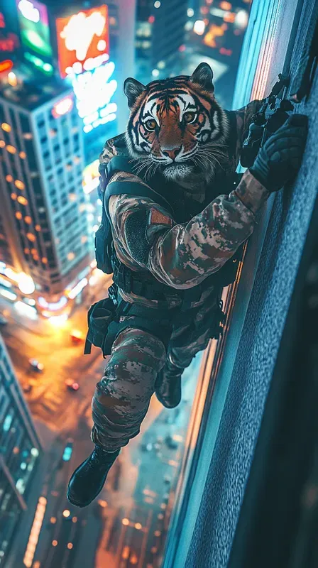 Tactical Animal Soldiers Midjourney Prompt | PromptBase