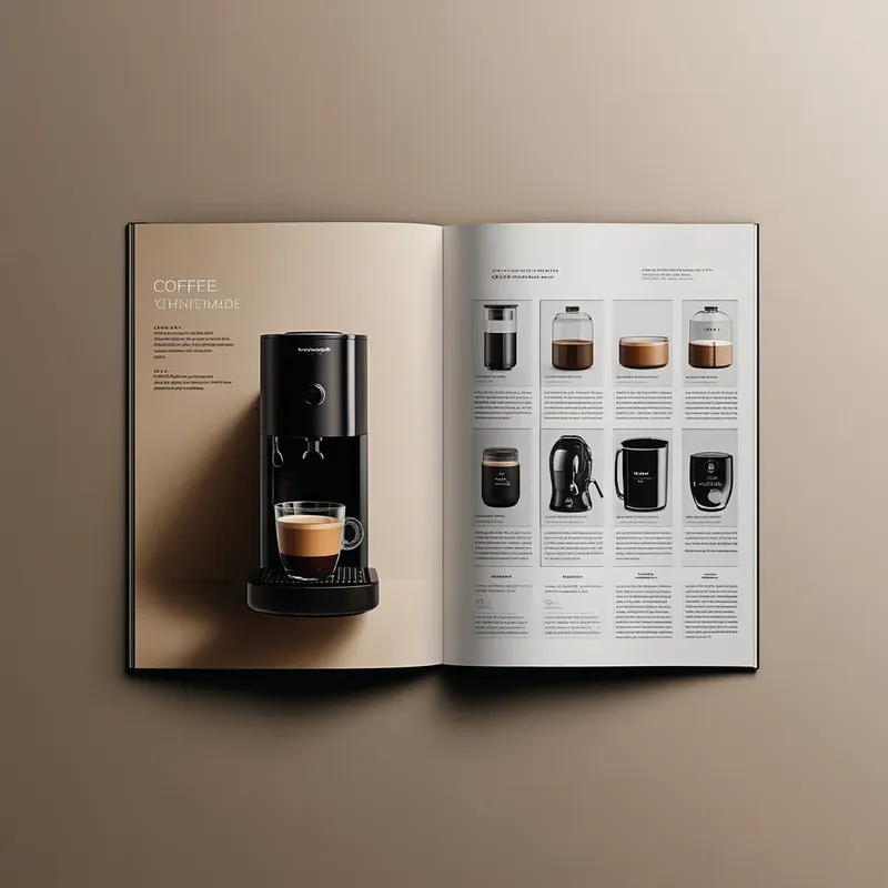 Luxury Product Magazine Spread Designs Midjourney Prompt | PromptBase