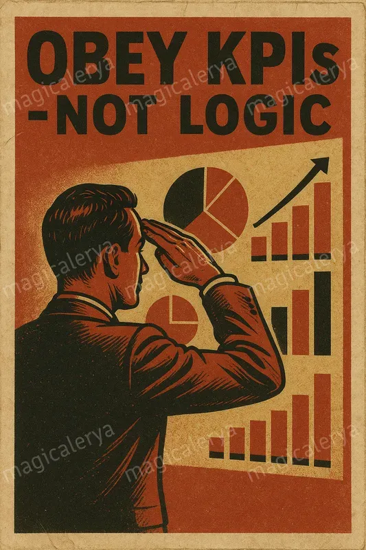Corporate Propaganda Poster Gens ChatGPT Image Prompt | PromptBase