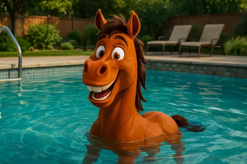 Cgi Animal Cartoons In The Real World ChatGPT Image Prompt | PromptBase