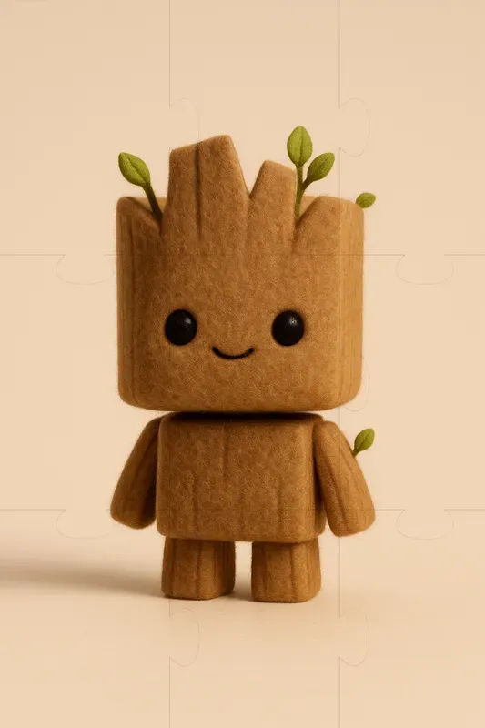 New Cute 3D Cube Characters Ilustrations ChatGPT Image Prompt | PromptBase