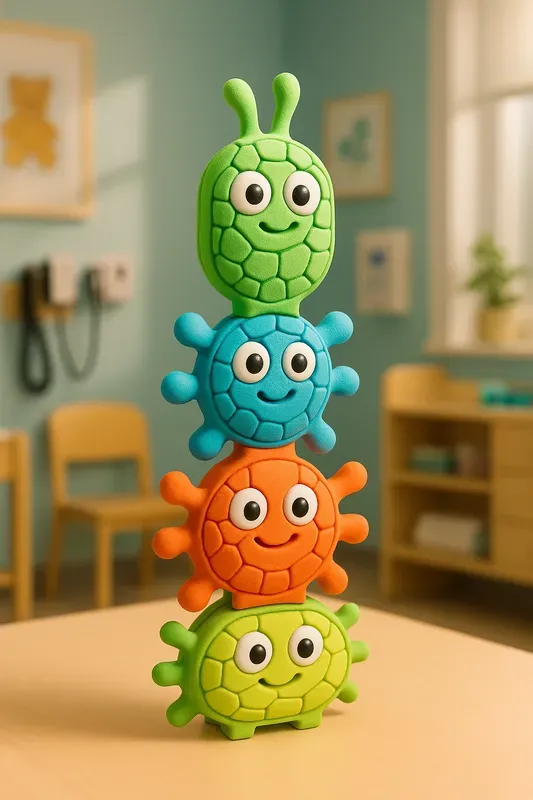 Stackable 3D Toy Concept Generators ChatGPT Image Prompt | PromptBase