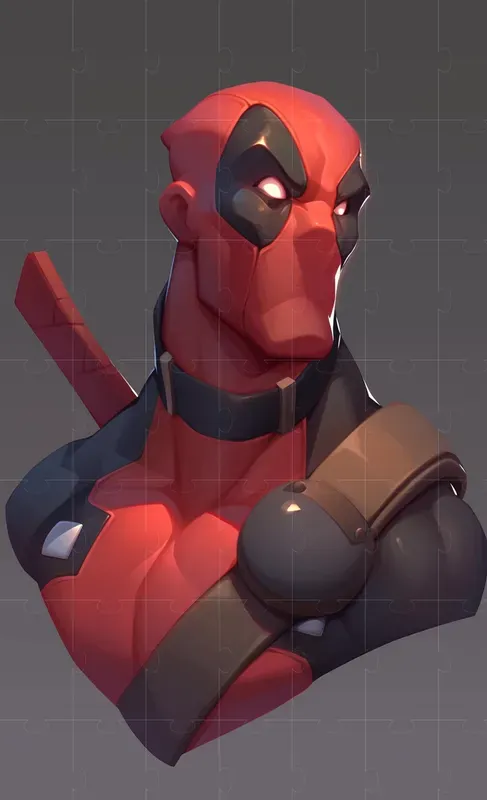 Marvel 3D Low Poly Style Heads Midjourney Prompt | PromptBase