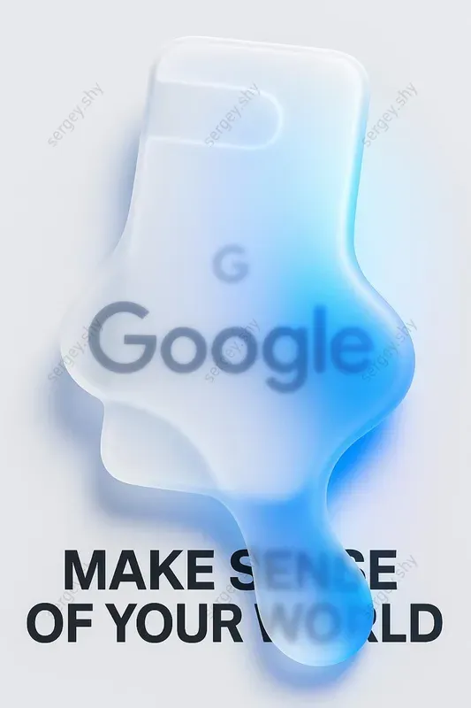 Futuristic Liquid Glass Posters ChatGPT Image Prompt | PromptBase