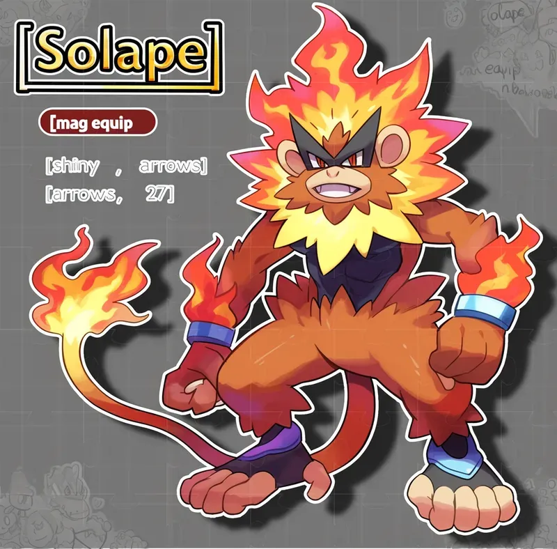 Fakemon Concept Art Cards Midjourney Prompt | PromptBase