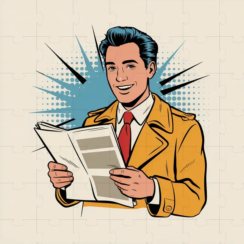 Retro Comic Strip Character Packs Ideogram Prompt | PromptBase