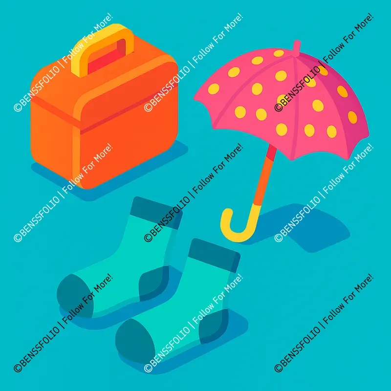 Isometric Everyday Objects Packs ChatGPT Image Prompt | PromptBase