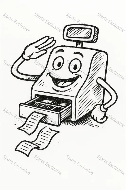 Funny Finance Doodle Icons Collection ChatGPT Image Prompt | PromptBase