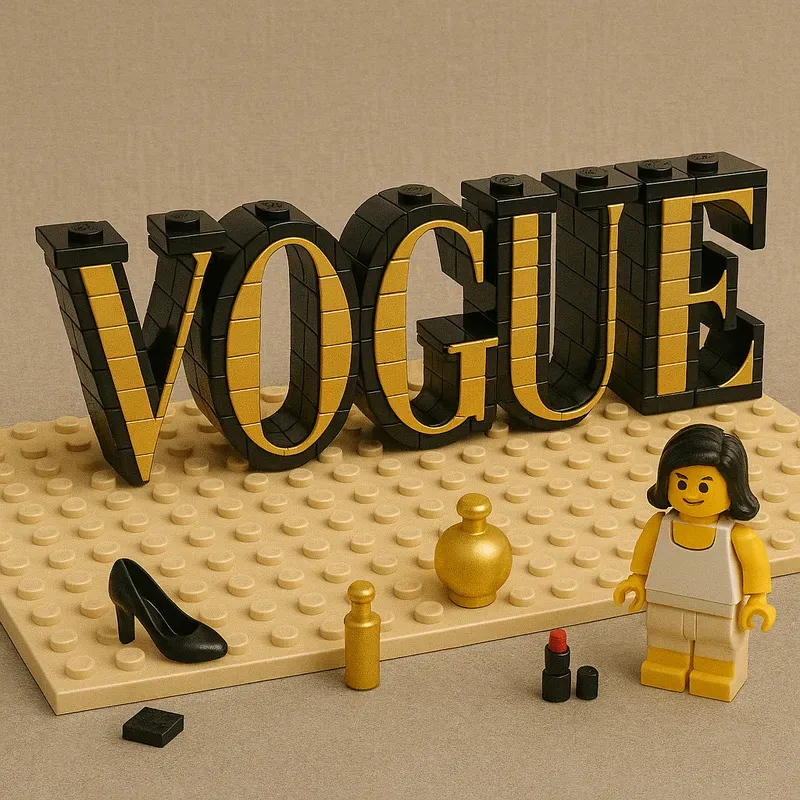 Lego Logo Render Realistic Mockups ChatGPT Image Prompt | PromptBase