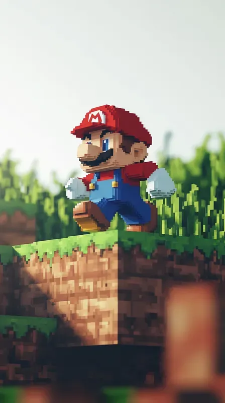 Minimalist 3D Pixel Art Voxel Designs Midjourney Prompt | PromptBase