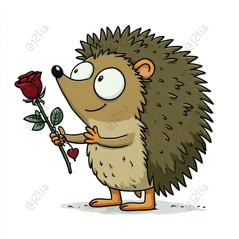 Valentine Animal Clipart Midjourney Prompt | PromptBase