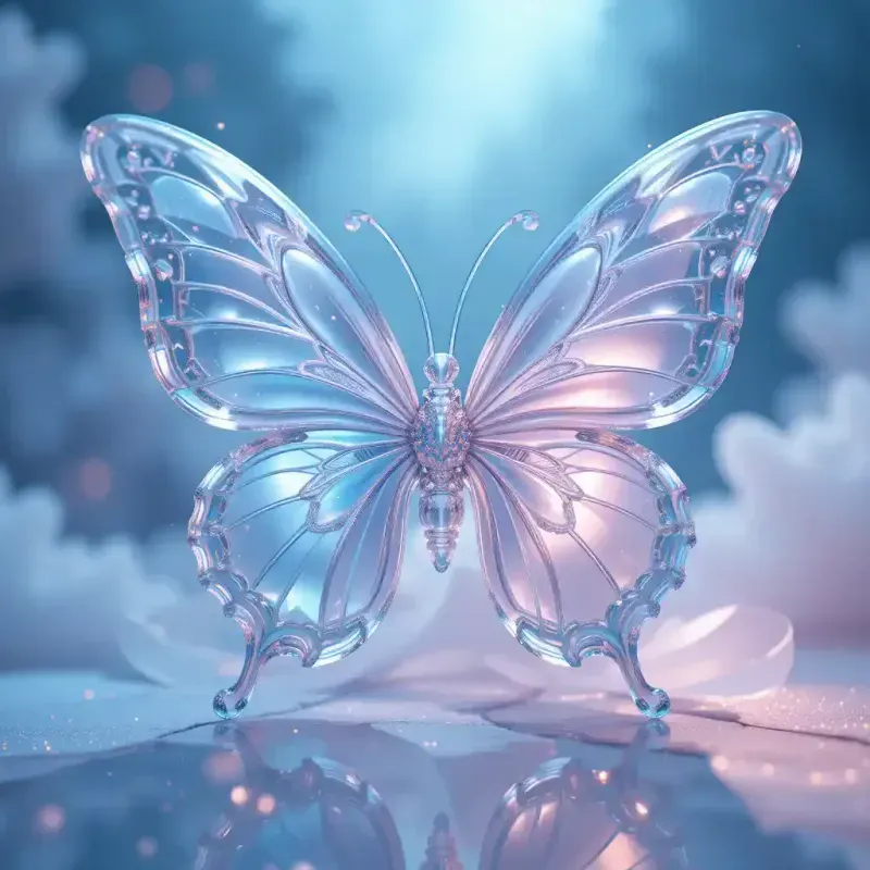 Fantasy Crystal Glass Creatures Objects Imagen Prompt | PromptBase