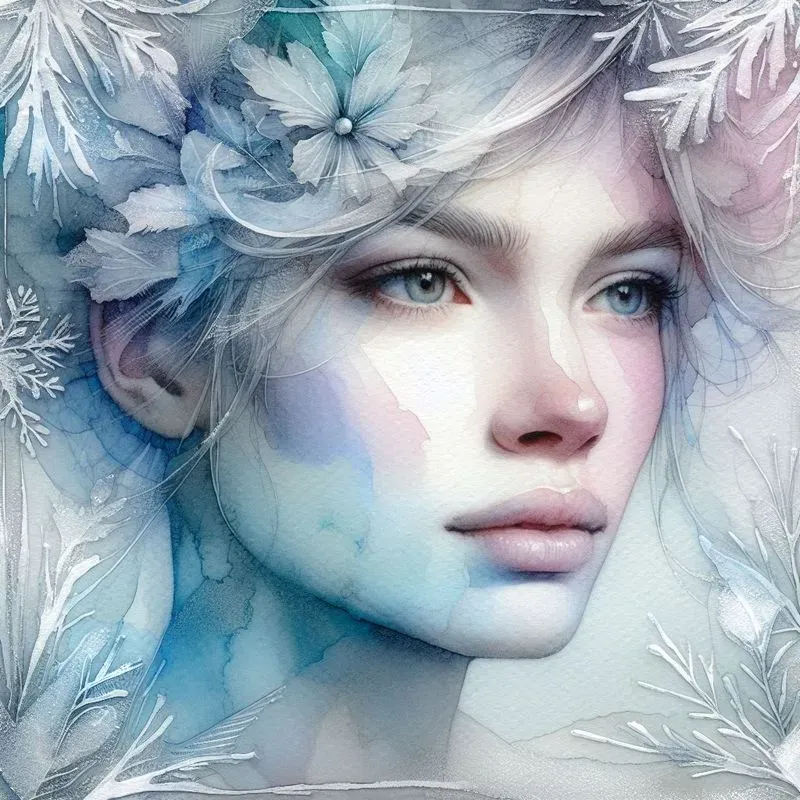 Icy Portraits DALL·E Prompt | PromptBase