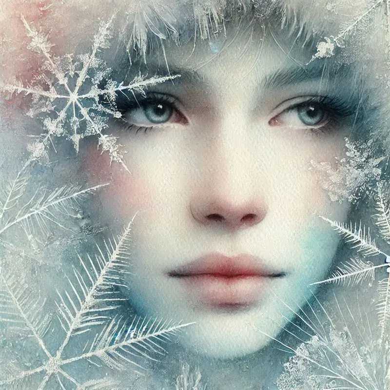 Icy Portraits DALL·E Prompt | PromptBase