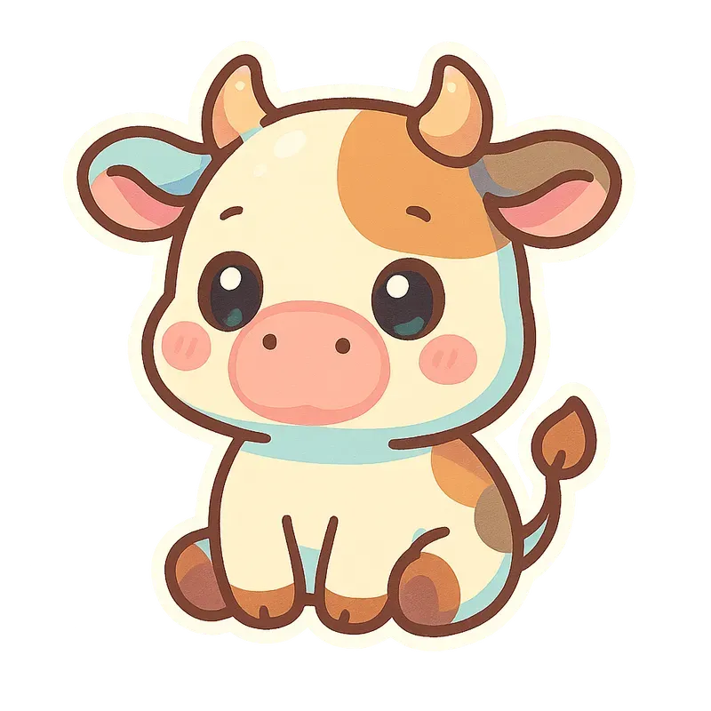 Kawaii Animal Stickers ChatGPT Image Prompt | PromptBase