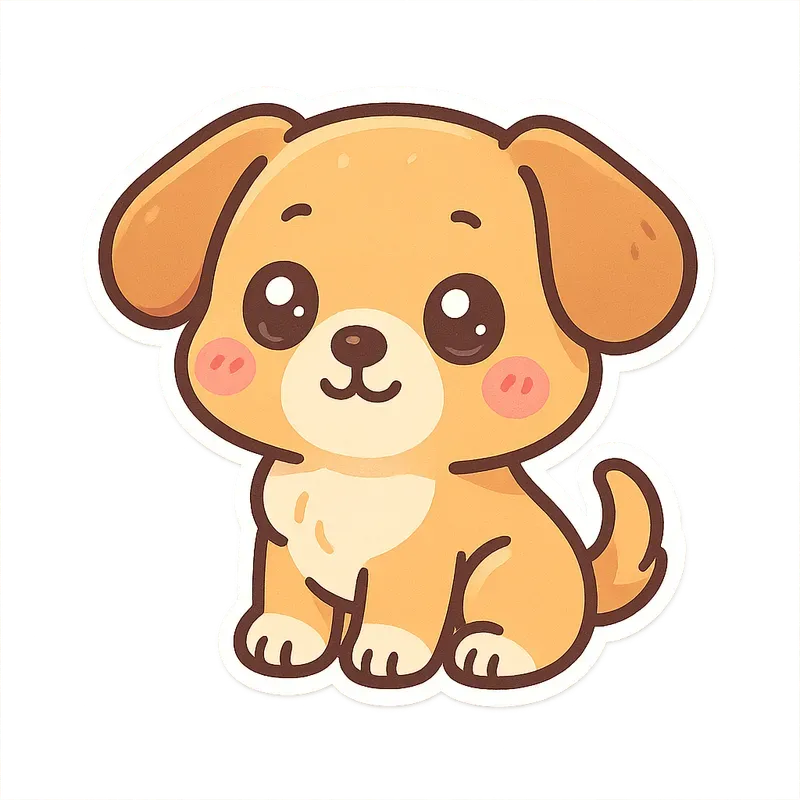 Kawaii Animal Stickers ChatGPT Image Prompt | PromptBase