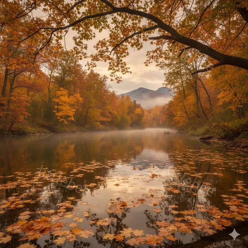 Autumn Vibes Photorealistic Scenes Gemini Image Prompt | PromptBase