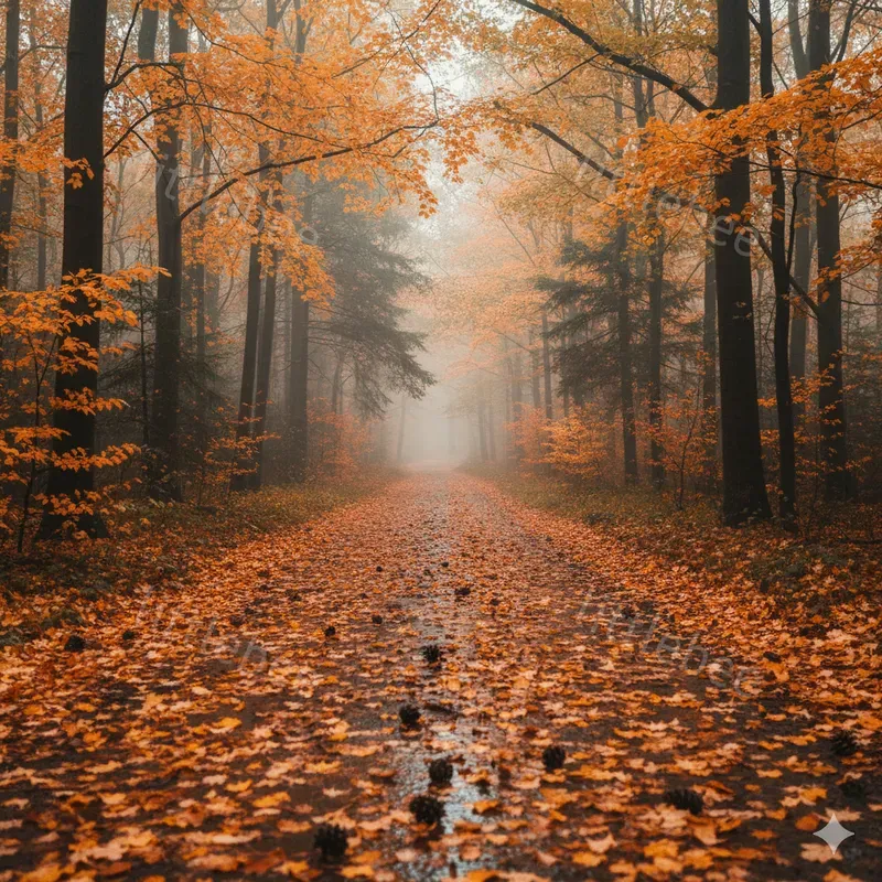 Autumn Vibes Photorealistic Scenes Gemini Image Prompt | PromptBase