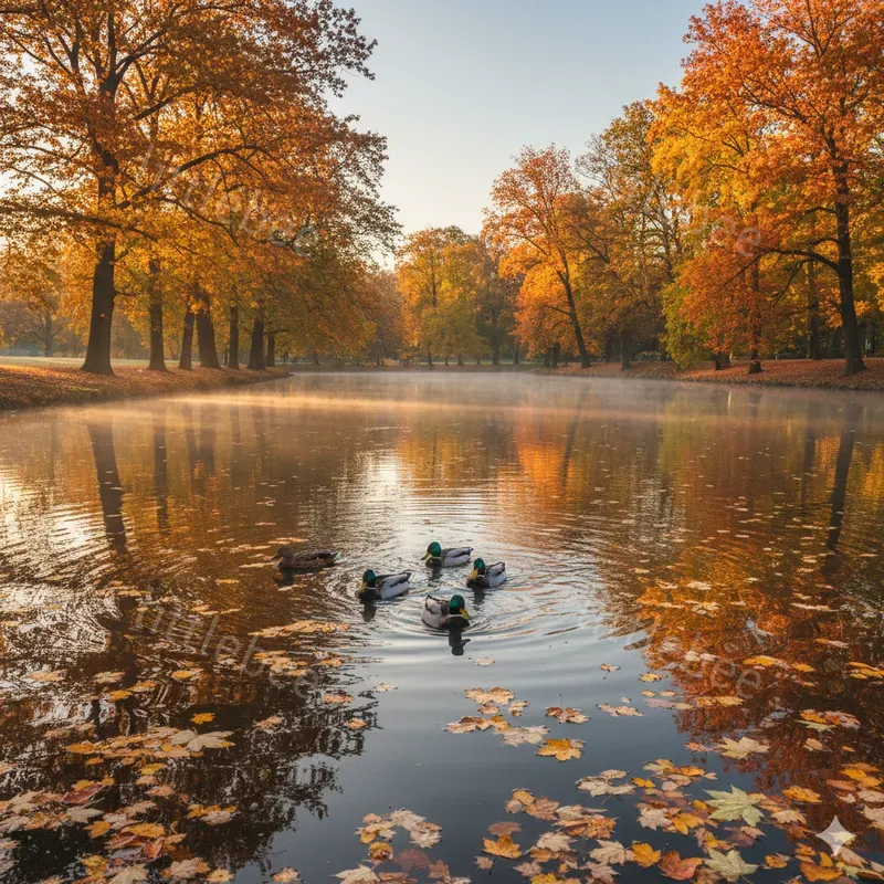 Autumn Vibes Photorealistic Scenes Gemini Image Prompt | PromptBase