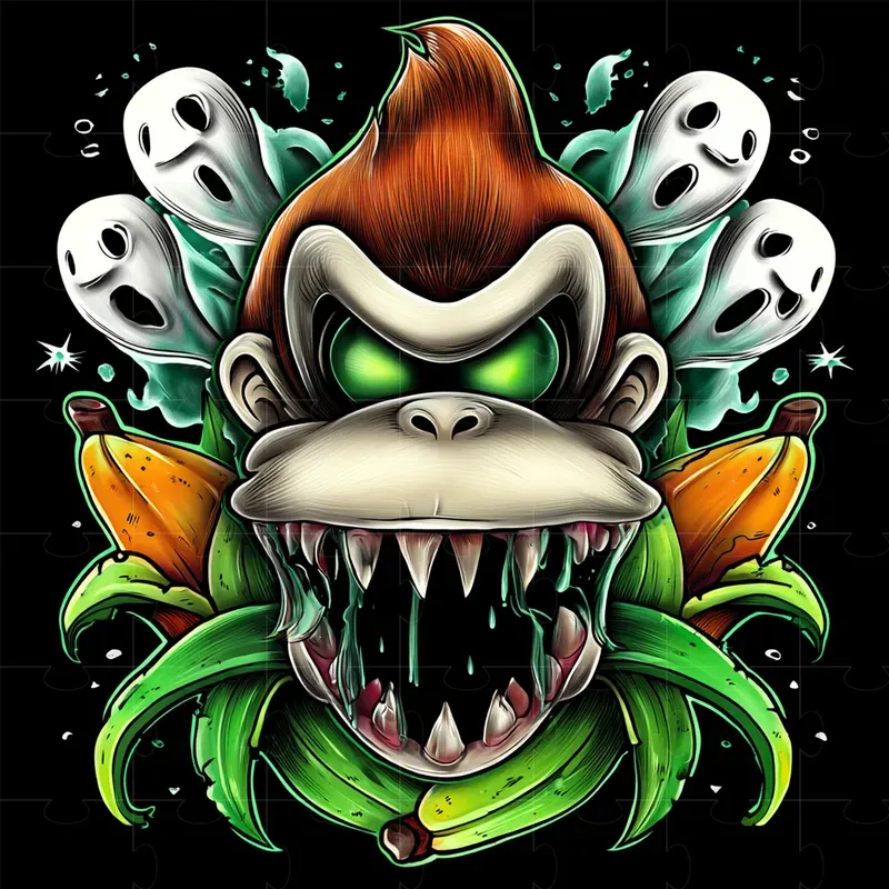 Nintendo Horror Stickers Midjourney Prompt | PromptBase