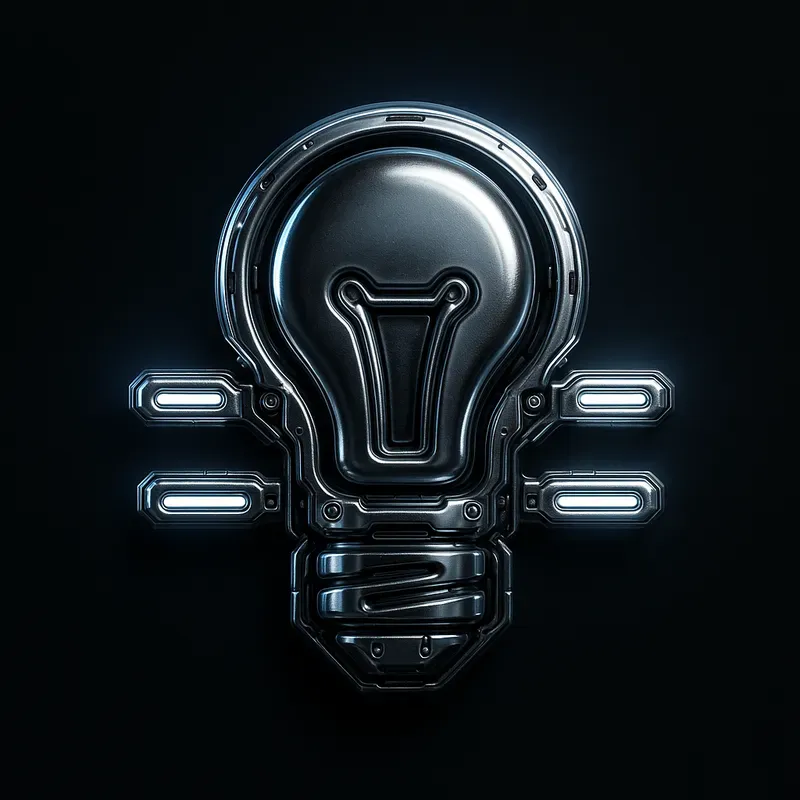 Futuristic Chrome Icon Sets ChatGPT Image Prompt | PromptBase