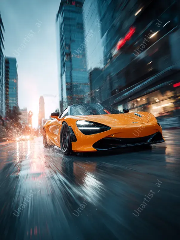 Photorealistic Car Photo Posters Midjourney Prompt | PromptBase