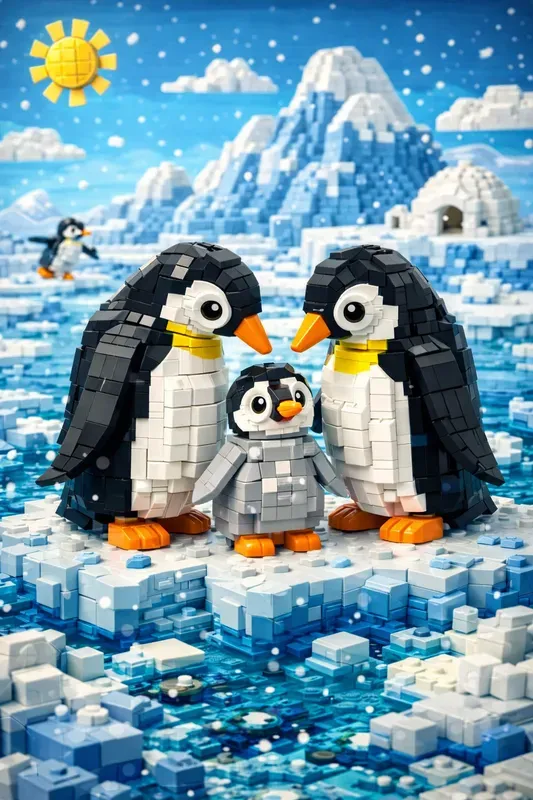 Lego Animals Dioramas ChatGPT Image Prompt | PromptBase