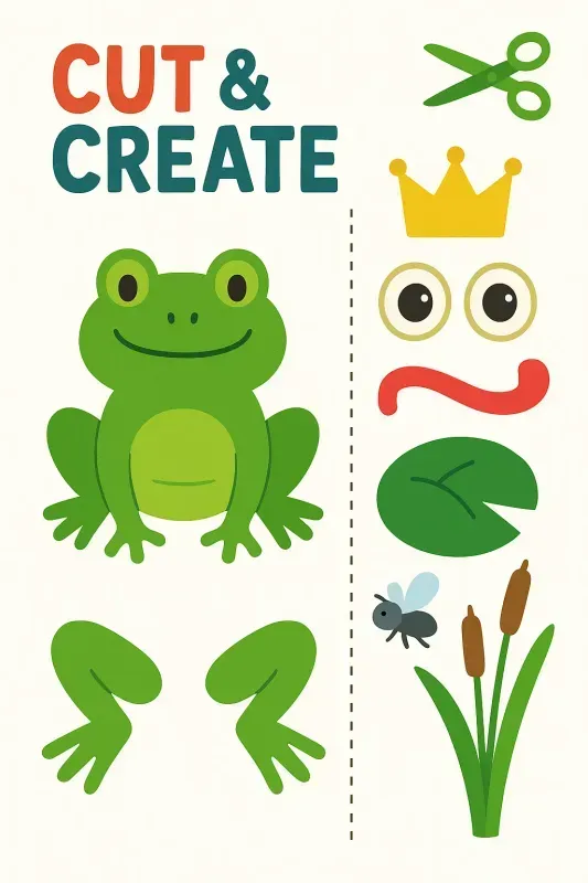 Printable Cut Fun Kits ChatGPT Image Prompt | PromptBase