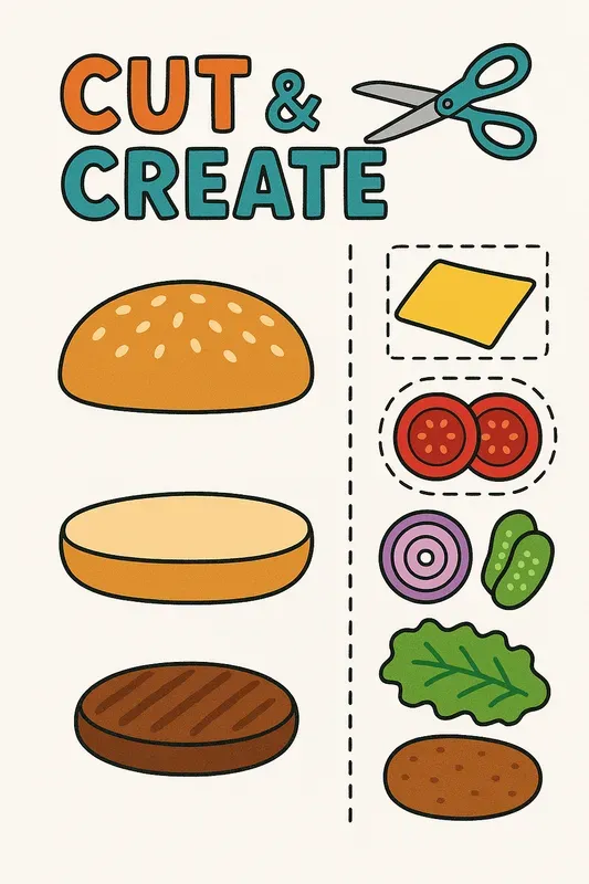 Printable Cut Fun Kits ChatGPT Image Prompt | PromptBase