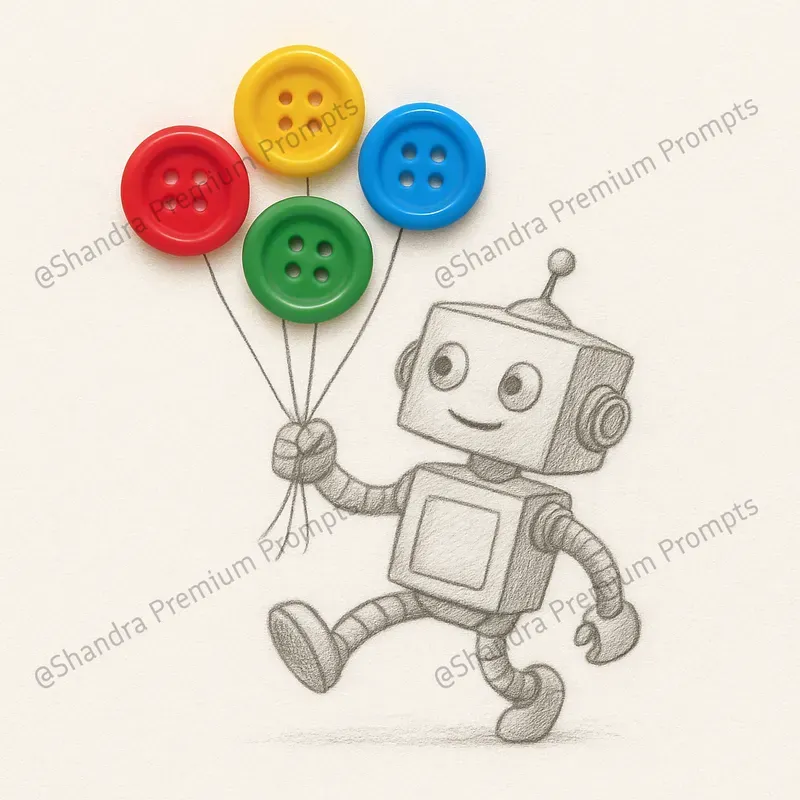 Real Objects And Sketch Collages Art ChatGPT Image Prompt | PromptBase