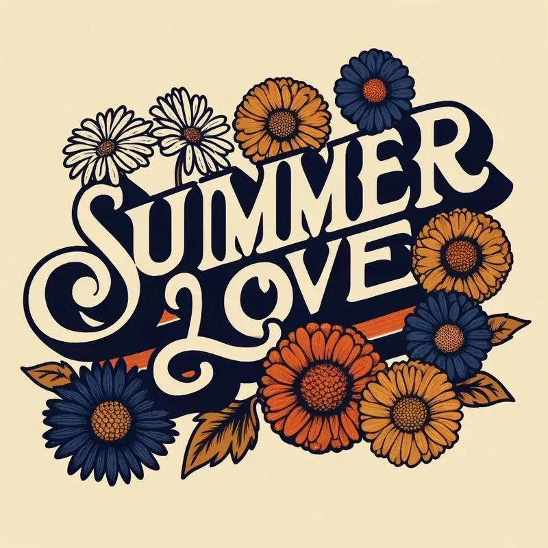 Retro 70s Boho Floral Posters DALL·E Prompt | PromptBase