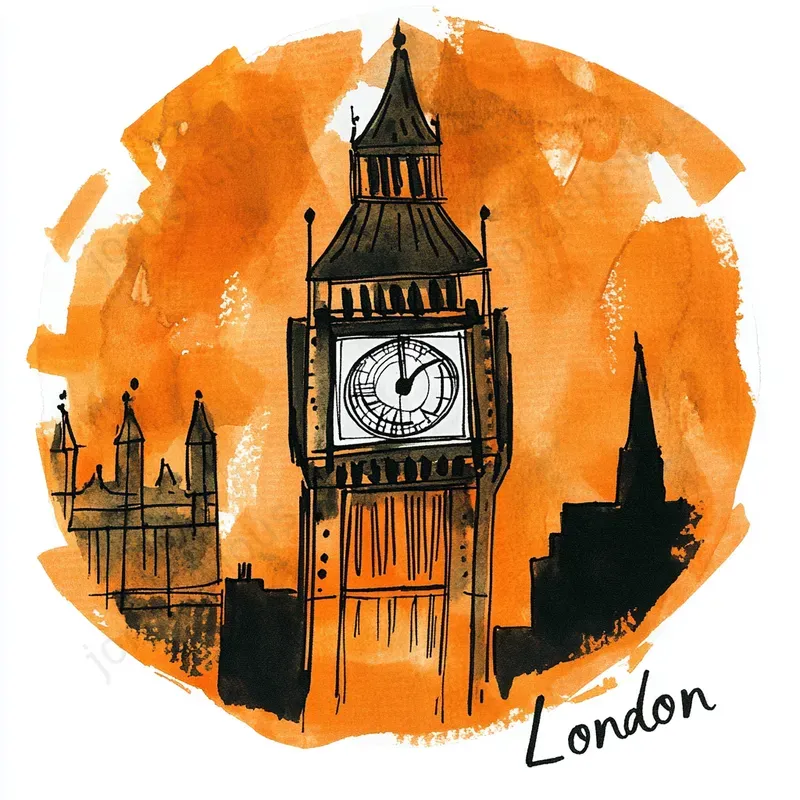 Inky Circle City Emblems Prints Midjourney Prompt | PromptBase