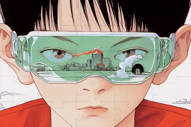 Katsuhiro Otomo Style Colored Manga Art Midjourney Prompt | PromptBase