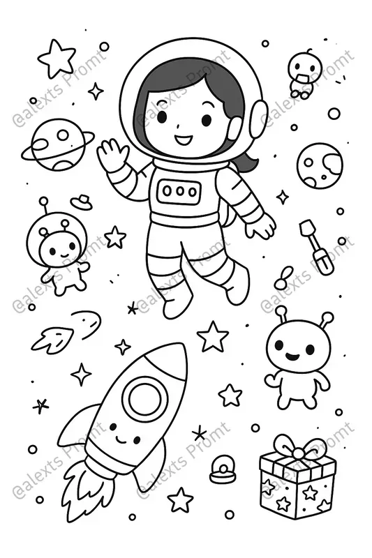 Coloring Book Generators Find And Color ChatGPT Image Prompt | PromptBase