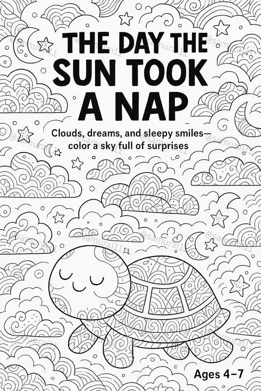 Zentangle Coloring Book Cover Makers ChatGPT Image Prompt | PromptBase