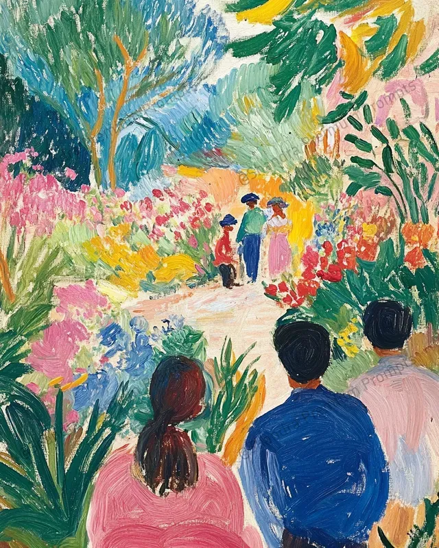 Matisse Style Paintings Midjourney Prompt | PromptBase