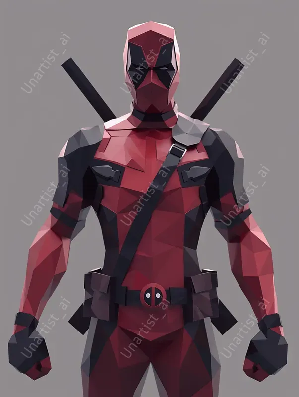 Low Poly Marvel Comics Characters Midjourney Prompt | PromptBase