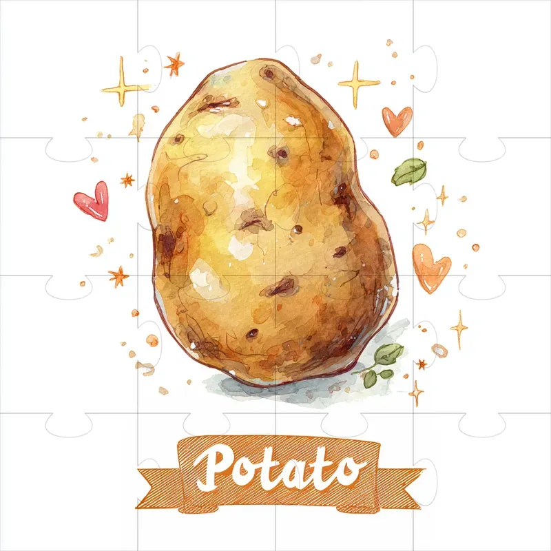 Fruits Vegetables Watercolor Clip Art Midjourney Prompt | PromptBase