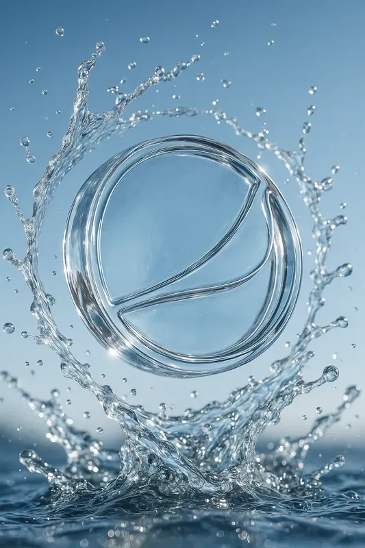 Liquid Glass Logo Templates ChatGPT Image Prompt | PromptBase