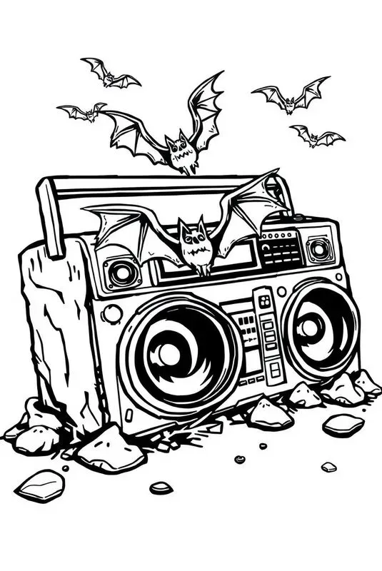 Urban Grit Coloring Pages ChatGPT Image Prompt | PromptBase