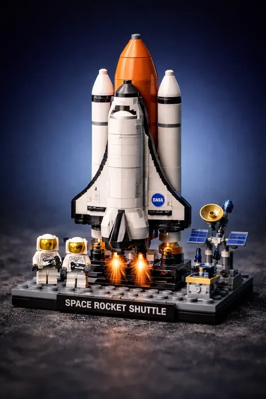Lego Space Objects Render Packs ChatGPT Image Prompt | PromptBase