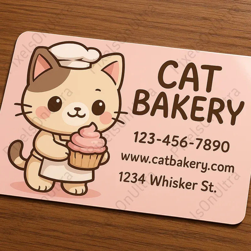 Chibi Business Card Backgrounds ChatGPT Image Prompt | PromptBase