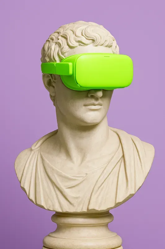 Marble Busts Pop Art ChatGPT Image Prompt | PromptBase