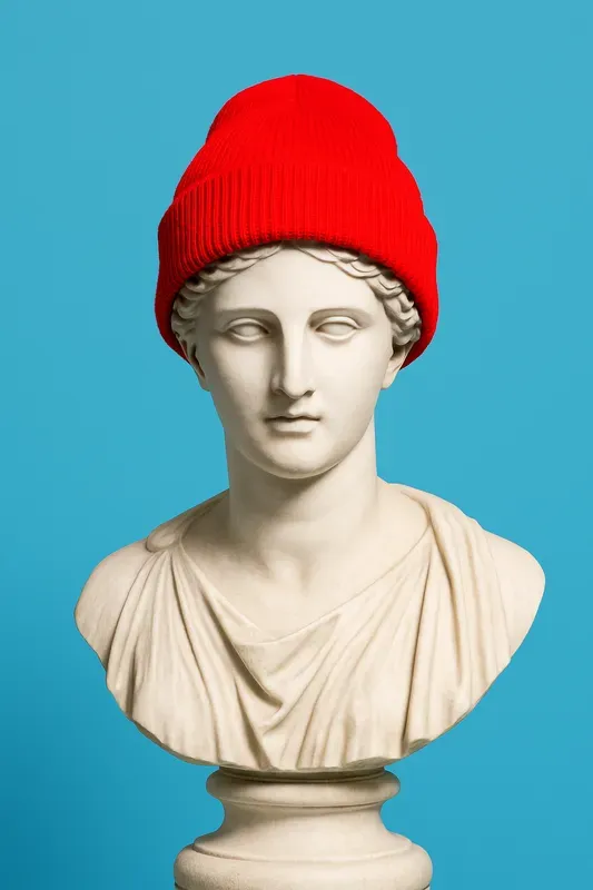 Marble Busts Pop Art ChatGPT Image Prompt | PromptBase