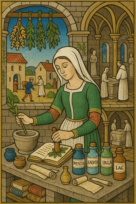 Medieval Manuscript Miniatures ChatGPT Image Prompt | PromptBase