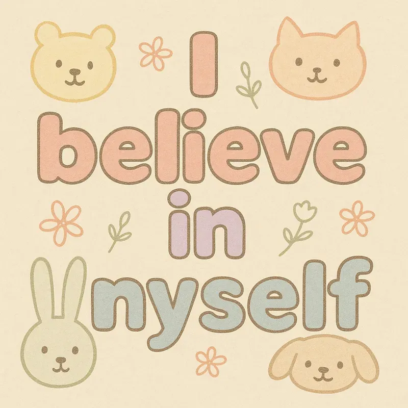 Custom Kids Affirmation Posters ChatGPT Image Prompt | PromptBase