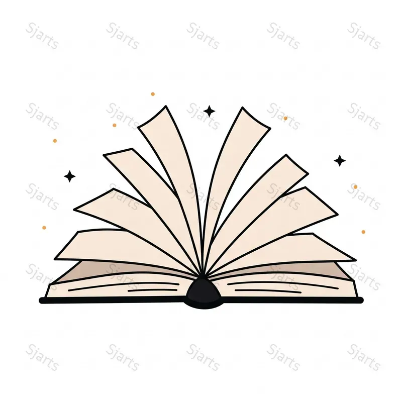 Thick Bold Outline Clipart Sets Imagen Prompt | PromptBase